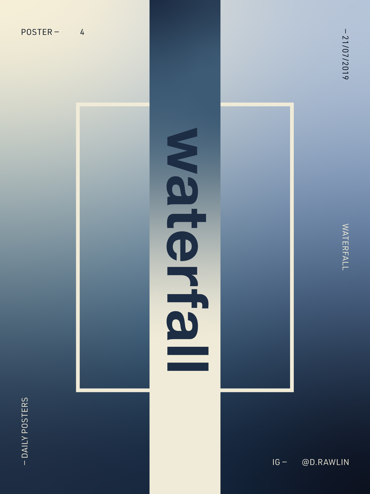Waterfall – Dan Rawlinson | Graphic Designer