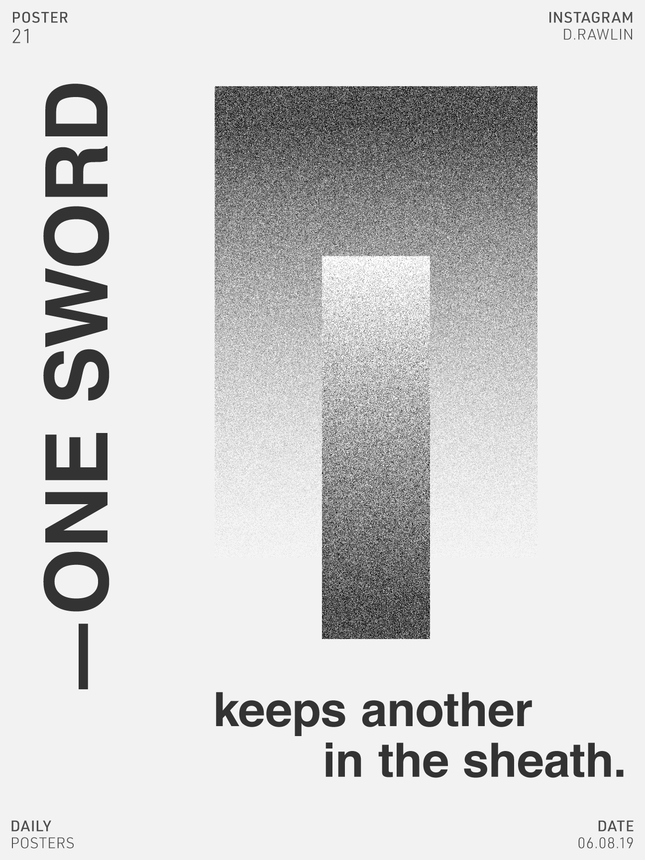 One Sword – Dan Rawlinson | Graphic Designer