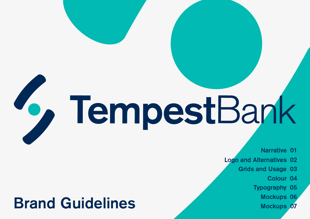 5VC022: Tempest Bank Brand Identity – Dan Rawlinson | Graphic Designer